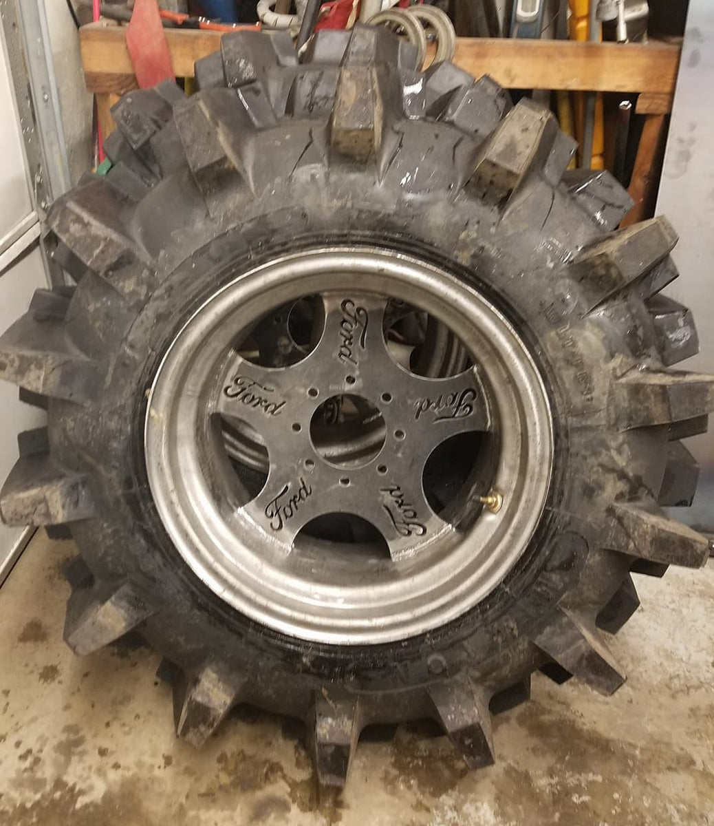 24x12 Custom Steel Mega Truck Off-Road Wheels | D&D Paddy Tires – D&D ...