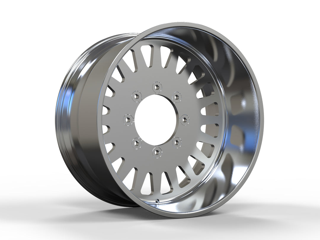 28x16 Forged Aluminum Mega Truck Wheels – D&D Paddy Tires & Wheels